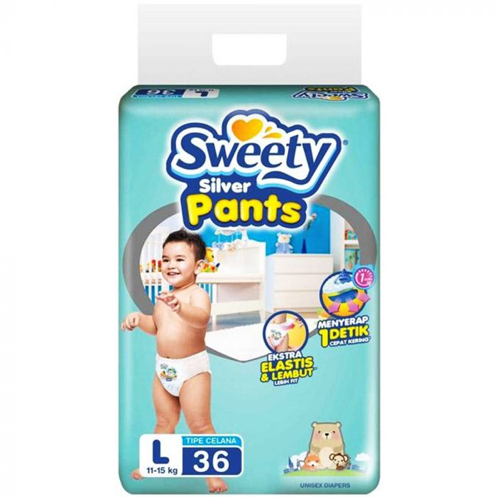 SWEETY SILVER PANTS M30 - RAJASUSU