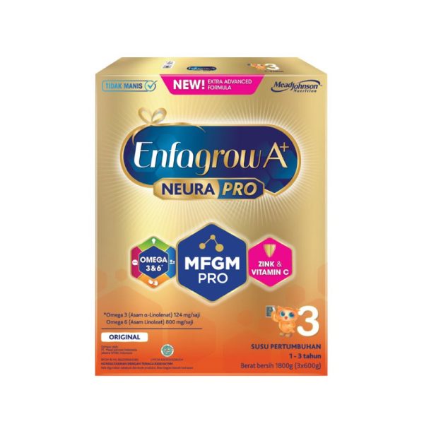 ENFAGROW A+ 3 PLAIN 1800 GR - RAJASUSU