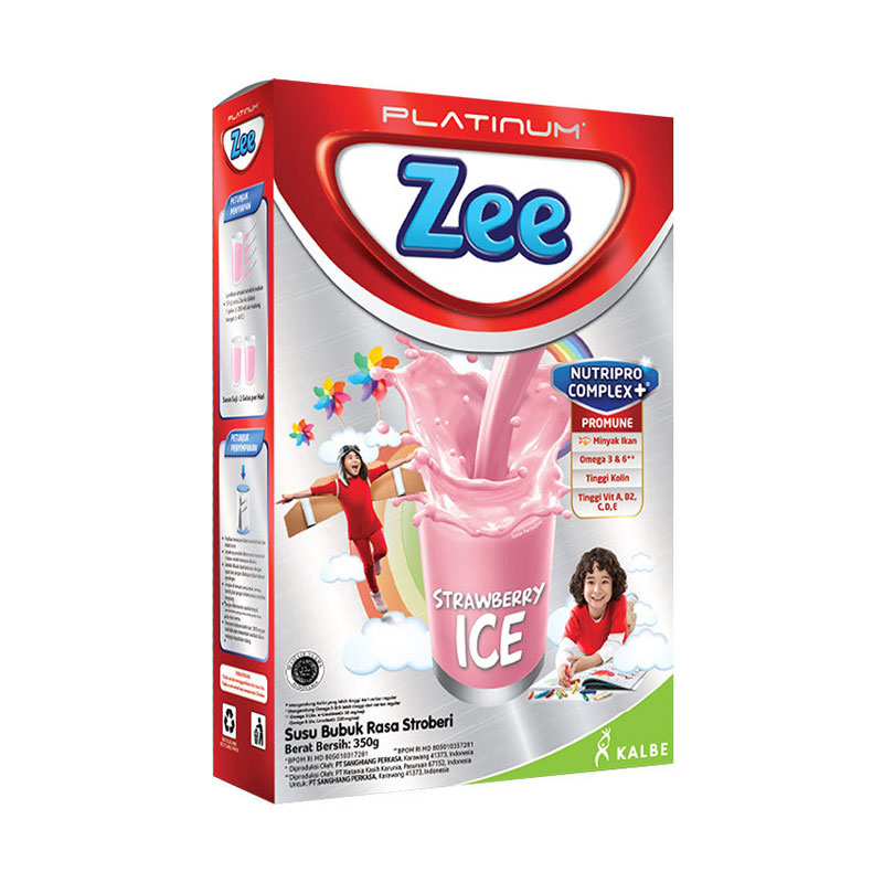 ZEE PLATINUM STRAWBERRY 350 GR - RAJASUSU