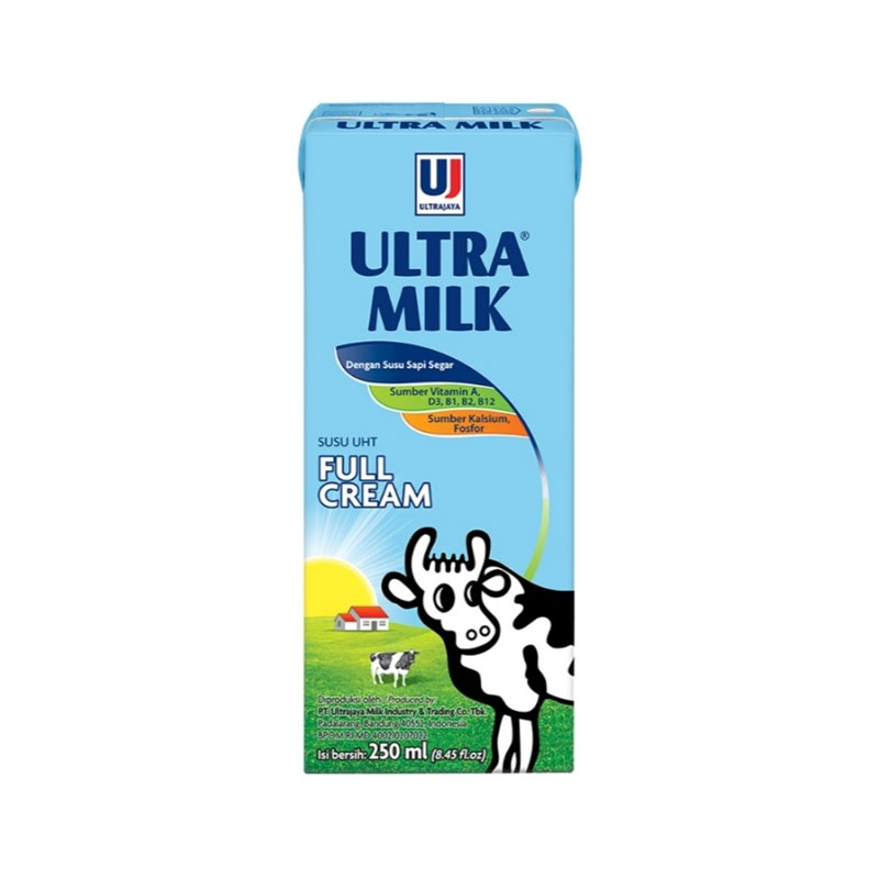 ULTRA MILK FULL CREAM 250 ML - RAJASUSU